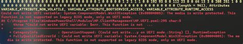 Solved Bios Uefi Variable Cpusetup Is Write Protected How To Remov Hp Support Community