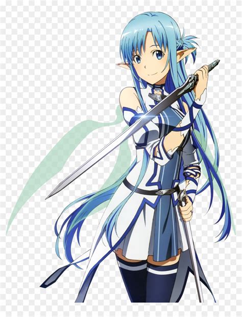 Sword Art Online Asuna Yuuki Kakoiii Battle Alo Render Sword Art Online Asuna Alo Hd Png