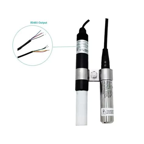 Multiple Output Rs485 4 20ma Ec Tds Salinity Temperature Transmitter Water Gauge Sensor For