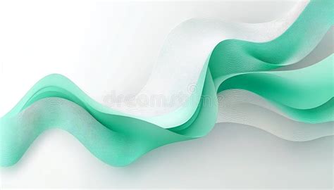 Abstract Aqua Wave Pattern A Futuristic Design With Flowing Lines And Vibrant Colors Stock