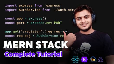 Mern Tutorial Complete Mern Stack Build A E2e Full Stack Authentication Project Youtube