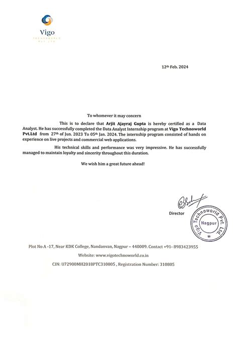 Arjit Gupta On Linkedin Datawizard Internshipdoneright Dataanalyst