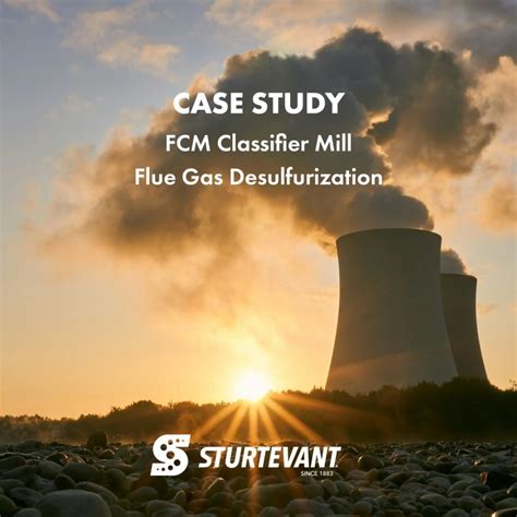 How The Fcm Classifier Mill Reduced Sulfur Dioxide Emissions
