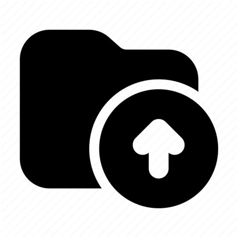 File Upload Folder Up Page Icon Download On Iconfinder