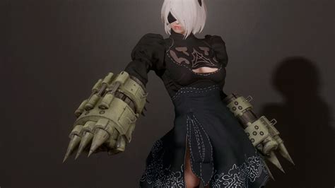 Nier Automata Gauntlet Mod And 2 Handed Dawnbreaker Cuteunitized Se