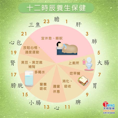 【中醫藥小知識 十二時辰養生】 天明健康館