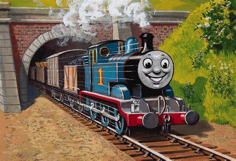 Illustration From Thomas And The Trucks By C Reginald Dalby Thomas The Tank Thomas The Tank