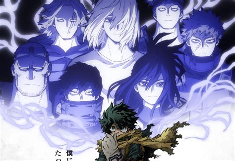 My Hero Academia Dark Deku Dans Le Trailer De Larc Black Hero