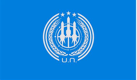 United Nations Space Authority Flag By Ashimix On Deviantart