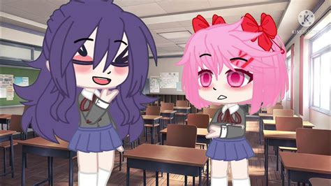 Natsuki Vs Yuri Rap Battle Gacha Version Ddlc Gacha Youtube
