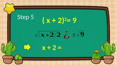 Solving Quadratic Equation By Completing The Square Pptx
