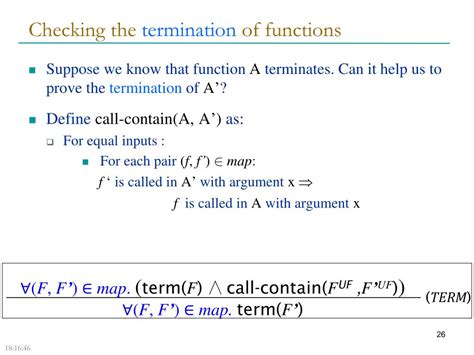 ppt proving mutual termination of single threaded programs powerpoint
