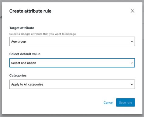 Attribute Mapping Documentation Woocommerce