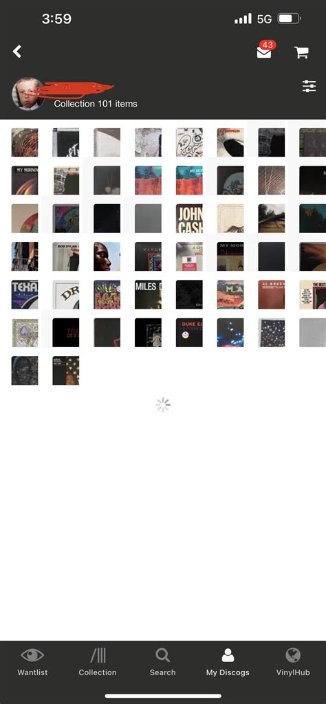 Collection View Error On App R Discogs