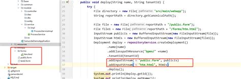 How To Deploy Bpmn With Form Html Resource In Springboot Discussion