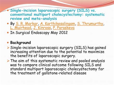 Open Vs Laparoscopic Cholecystectomy Ppt