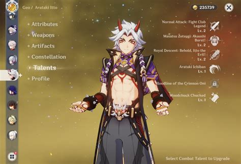 Genshin Impact The Best Arataki Itto Build Gameranx