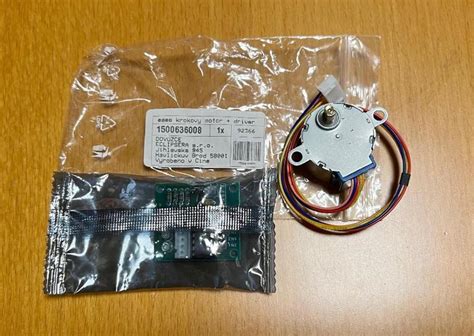 Krokový motor driver nový Arduino Rpi Robotika apod Aukro