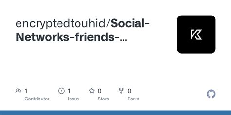 Github Encryptedtouhidsocial Networks Friends Recommendations