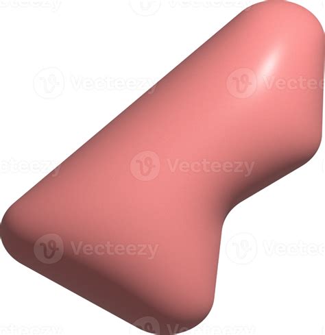 Pink 3d Abstract Blob Shape Decoration 13113956 Png