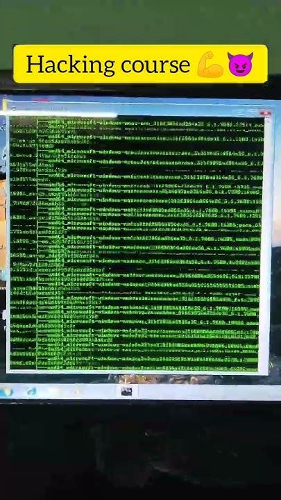 Hacking Course 😈shortsviral Youtube