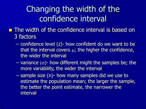 PPT Confidence Intervals PowerPoint Presentation Free Download ID