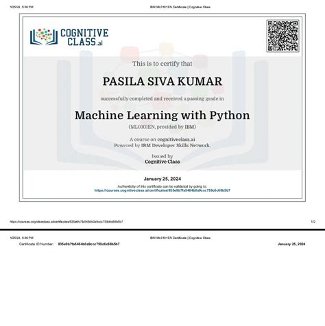 Pasila Sivakumar On Linkedin Ibm Cognitive Class Pragati Engineering