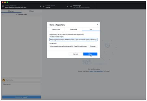Using GitHub Desktop With GitLab Advanced Topics Reclaim Hosting Community Forums