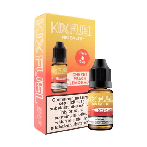 Kix Fuel Cherry Peach Lemonade 10ml Kix Vaping
