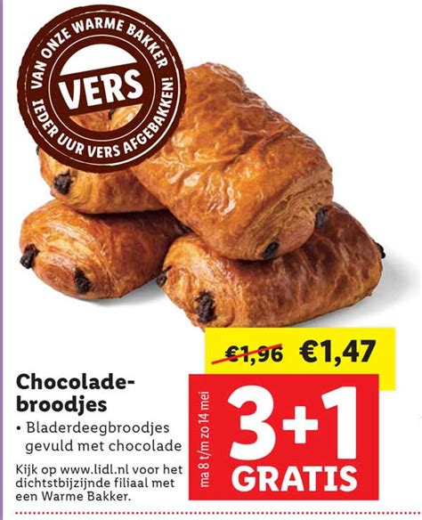 Chocolade Broodjes Aanbieding Bij Lidl 1folders Nl