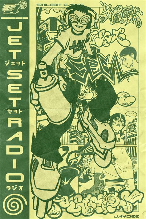 Jet Set Radio Poster Rjetsetradio