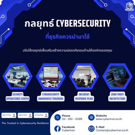Cybertron กลยุทธ์ทางไซเบอร์ที่บริษัทควรปรับใช้ในยุคดิจิทัลนี้ถือเป็นหัวใจสำคัญในการปกป้อง