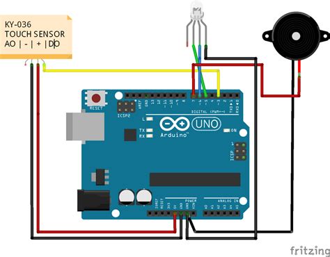 Arduino Touch Sensor Switch Using The Ky 036 Instructables