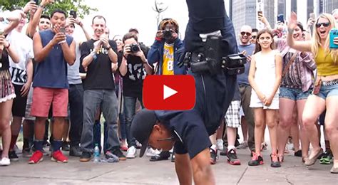 Video Police Officer Breaks Out Dance Moves At Movement 2015 Held In