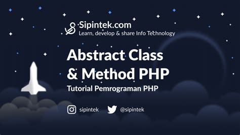 Abstract Class Method Yang Harus Diturunkan Di Php Sipintek