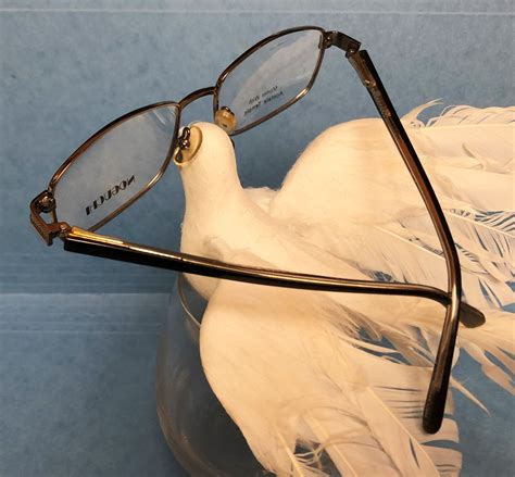 New Monel Noguchi Eyeglasses Gunmetal Color Rectangular Frame W Black