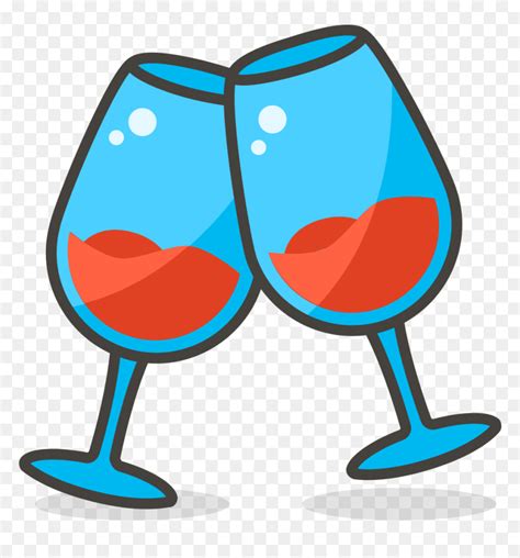 Wine Glass Clipart Clinking Wine Glasses Clinking Free Hd Png