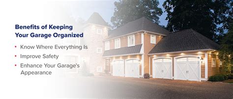 Tips For Keeping Your Garage Organized And Clean Year Round