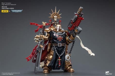 Warhammer 40k Black Templars High Marshal Helbrecht 118 Scale Figure