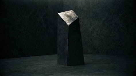 공상 과학 소설 현대 콘크리트 시멘트 미래 지향적 인 차고 빈 공간 휘파람 금속 모놀리스 3d 렌더링 일러스트 0명에 대한 스톡 사진 및 기타 이미지 Istock