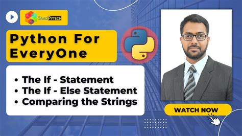 Python Tutorial The If If Else Statement And Comparing Strings Method Python In Urduhindi