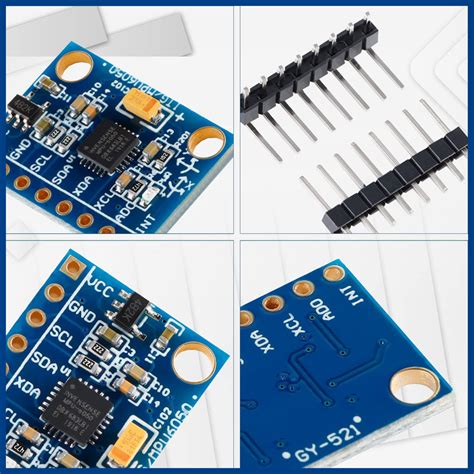 Gy 521 Mpu6050 3 Axis Accelerometer Gyroscope Module6dof 3 Axis Accelerometer 3 Axis
