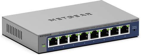 Amazon Com NETGEAR Port Gigabit Ethernet Easy Smart Managed Switch GS E Managed