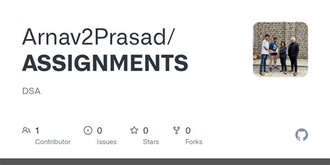 Github Arnav2prasadassignments Dsa