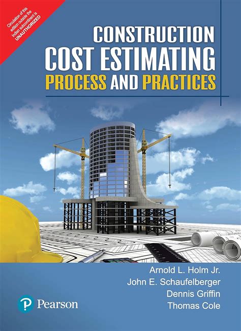 Construction Cost Estimating Process And Practices Leonard Holm