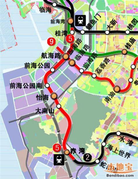 深圳地鐵5號線南延線2019年底通車 深圳地鐵5號線最新線路圖 每日頭條