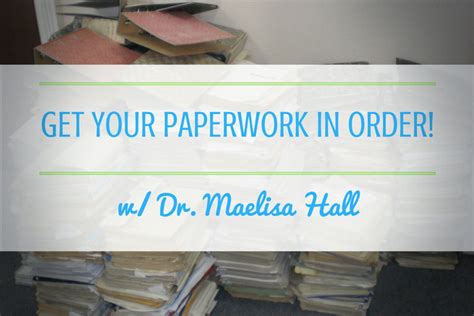 Ttp 14 Dr Maelisa Hall Get Your Paperwork In Order The Testing