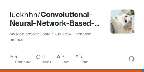 Github Luckhhnconvolutional Neural Network Based Gait Recognition My Msc Project Contain