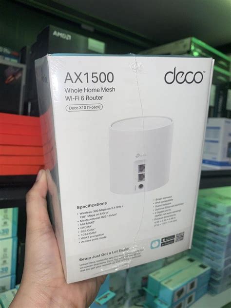 TP Link Deco X AX Whole Home Mesh WiFi Router PACK Computers Tech Parts