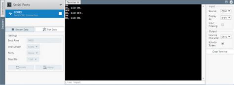 63 Send Commands From Mplab® X Data Visualizer
